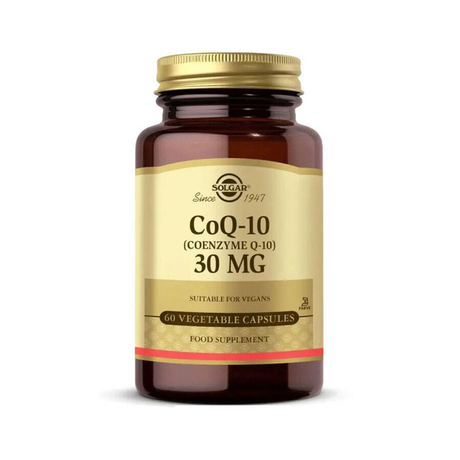 Solgar Coenzyme Q-10 30 mg 60 Kapsül - Hızlı Kargo